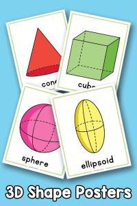 3D Shape Posters – Easy Peasy and Fun Membership