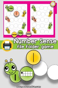 1-10 Number Sense File Folder Game – Easy Peasy and Fun Membership
