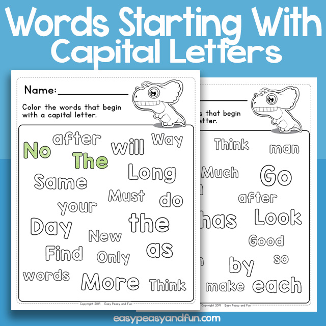 Kindergarten Capital Letters Worksheet Printable 16 Alphabet Capital