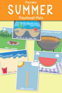 Summer Play Dough Mats – Easy Peasy and Fun Membership