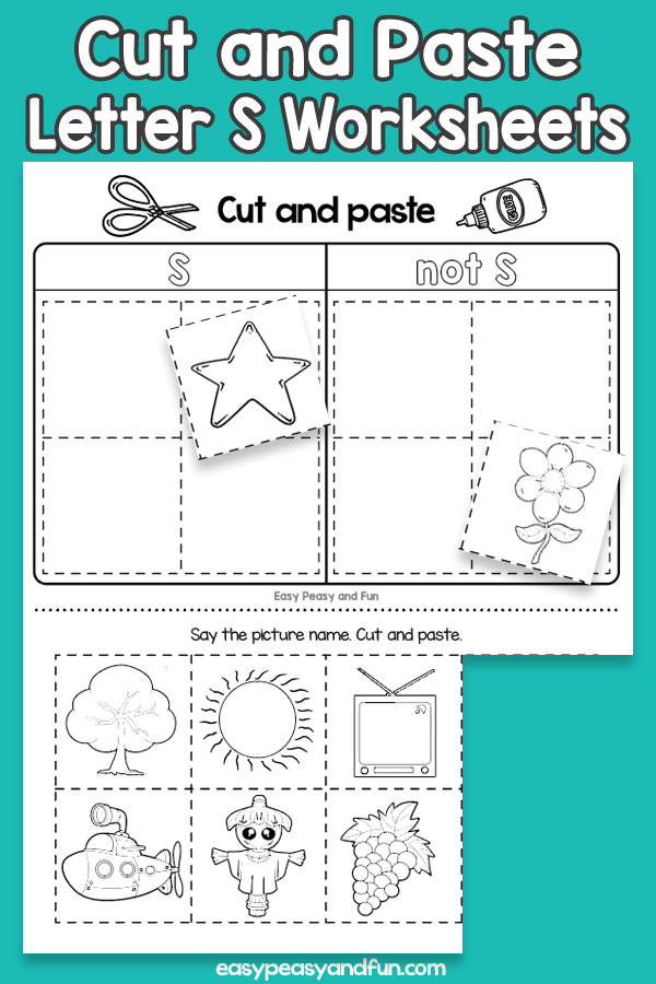Cut And Paste Letter S Worksheets Easy Peasy And Fun Membership Cut And Paste Letter S Worksheets Easy Peasy And Fun Membership
