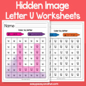 letter u – Easy Peasy and Fun Membership