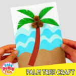 Printable Paper Palm Tree Craft Template – Easy Peasy and Fun Membership
