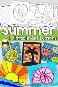 Easy Summer Art Lessons – Easy Peasy and Fun Membership
